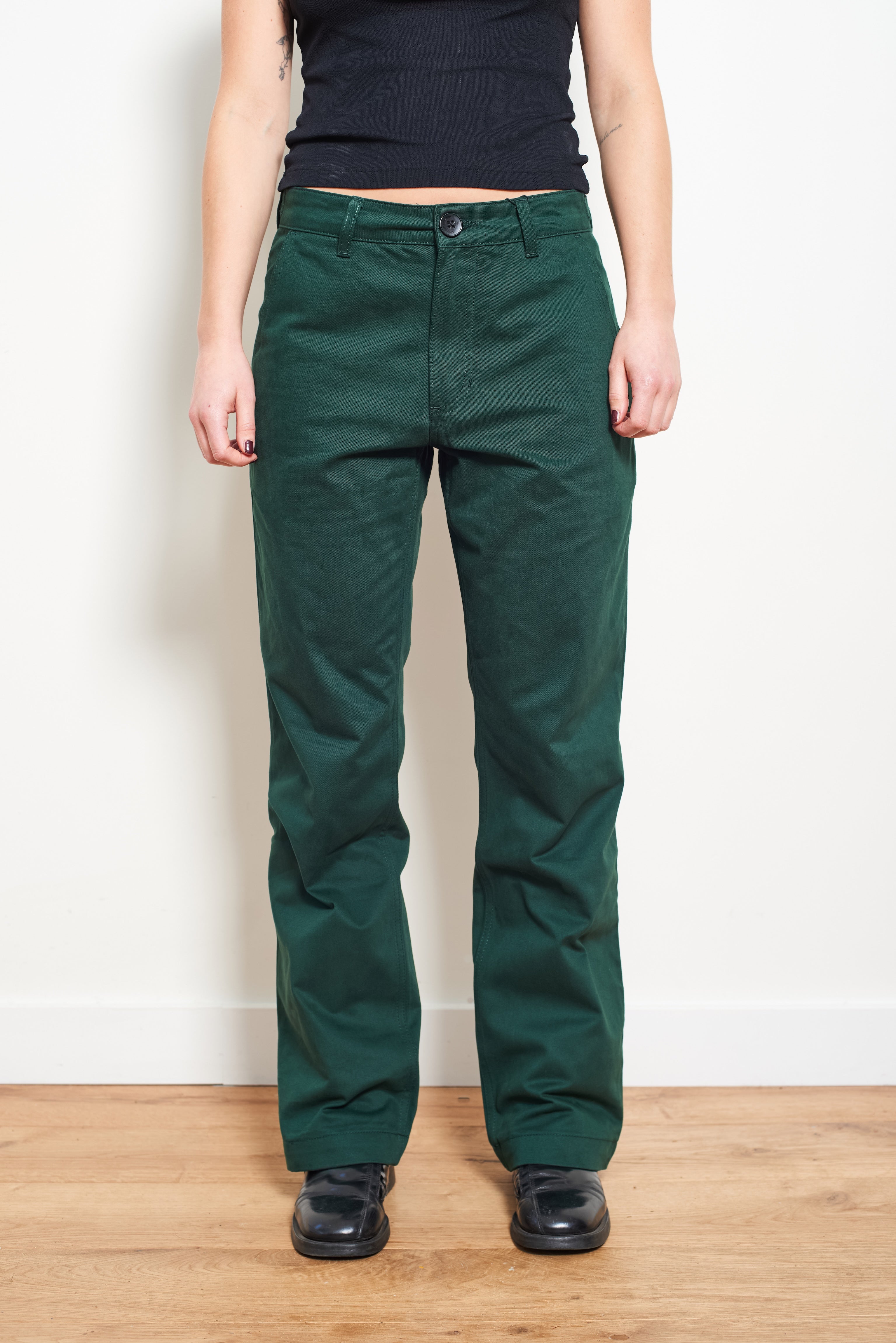 Dark Green Sally Pants